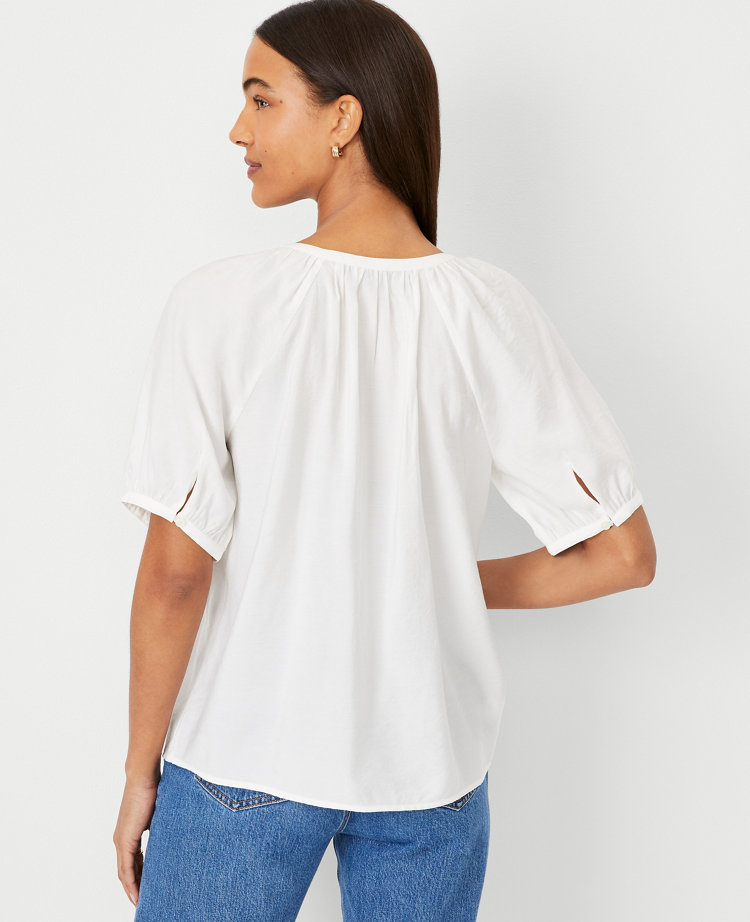 Women's White Petite Tops & Blouses | Ann Taylor