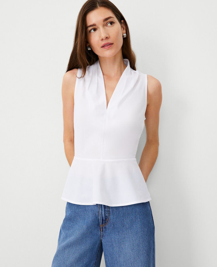 Women's White Petite Tops & Blouses | Ann Taylor