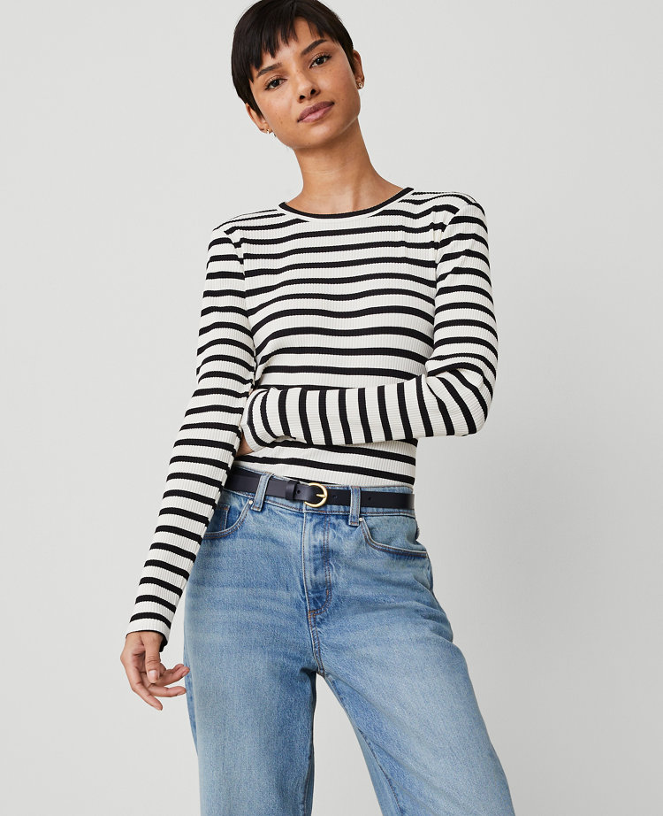 Weekend Crew Neck Long Sleeve Top