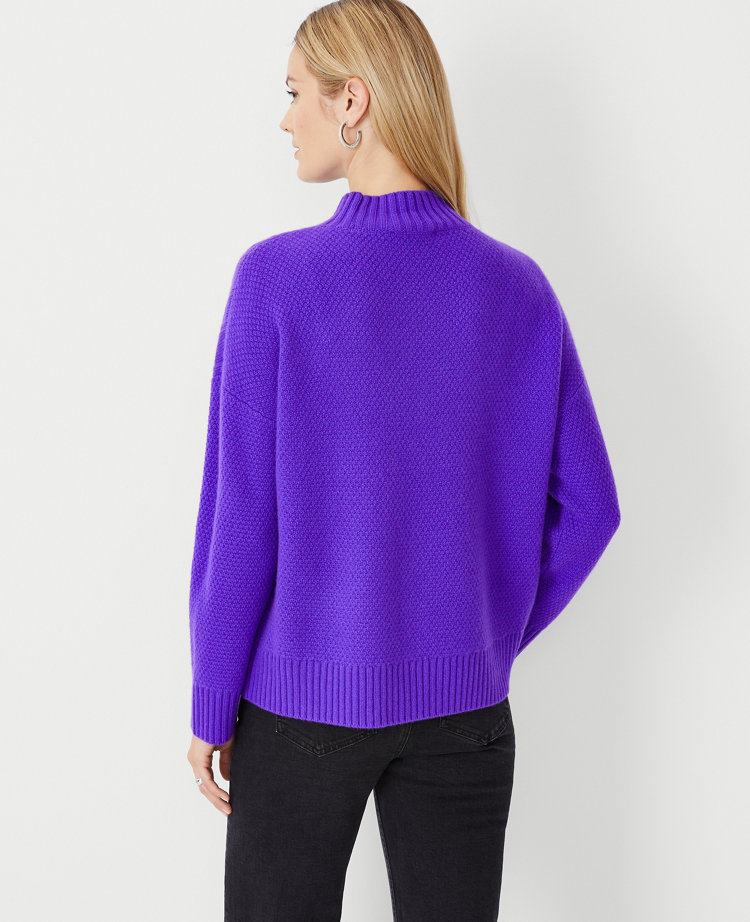 Relaxed Cashmere Cable Sweater