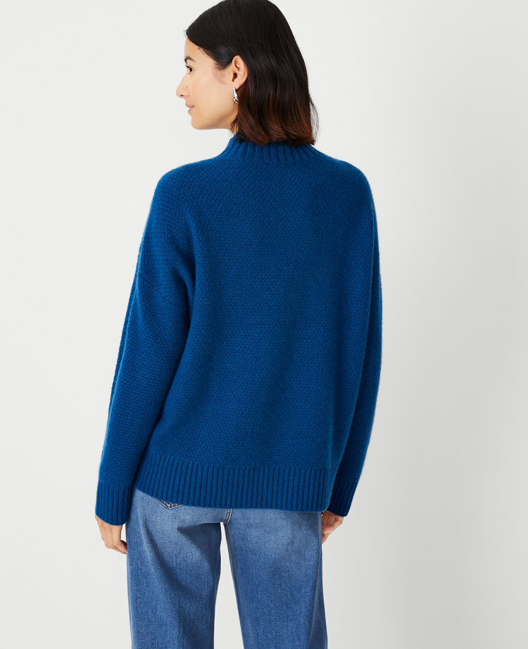 Relaxed Cashmere Cable Sweater