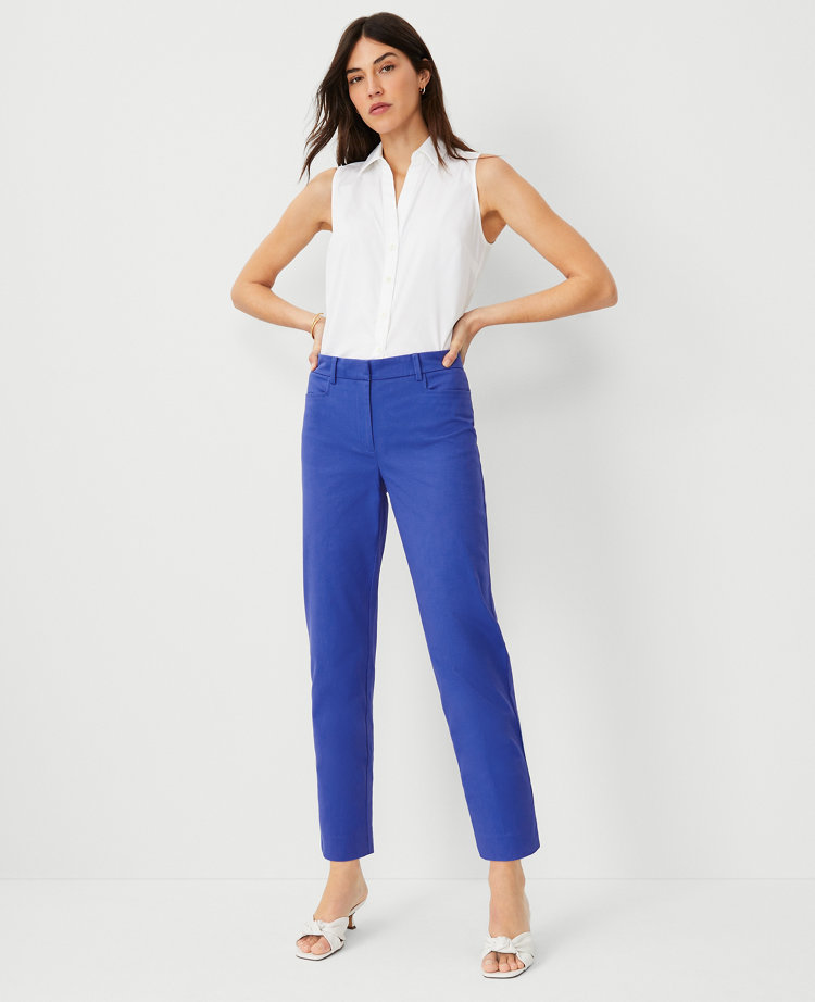 The Relaxed Cotton Ankle Pant