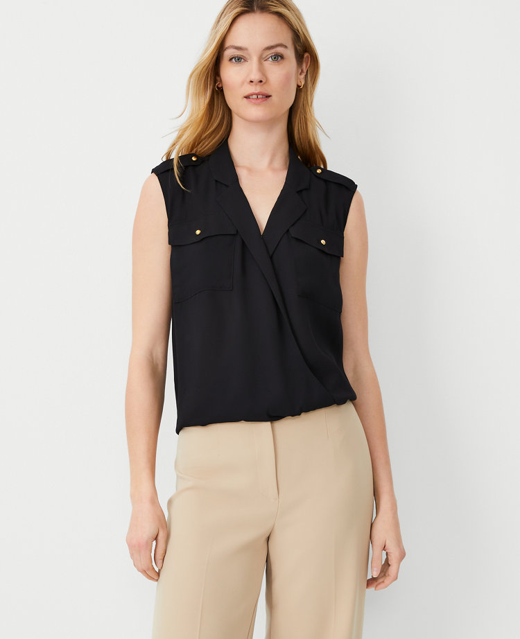 Sleeveless Utility Top