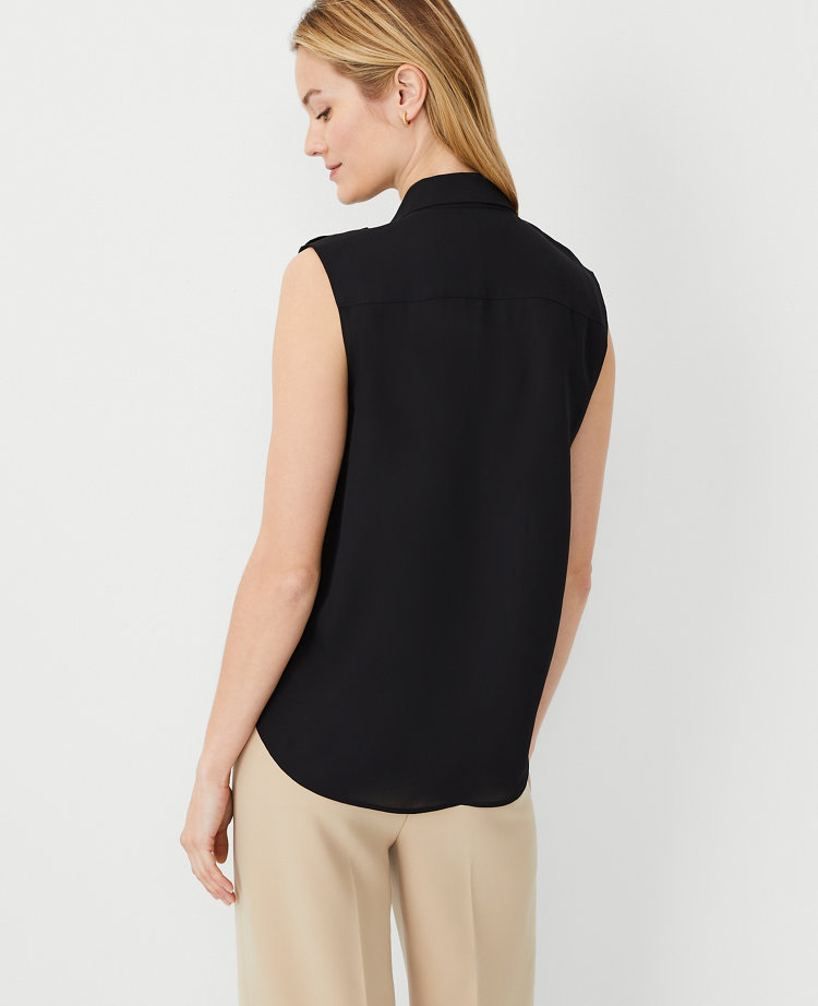 Sleeveless Utility Top