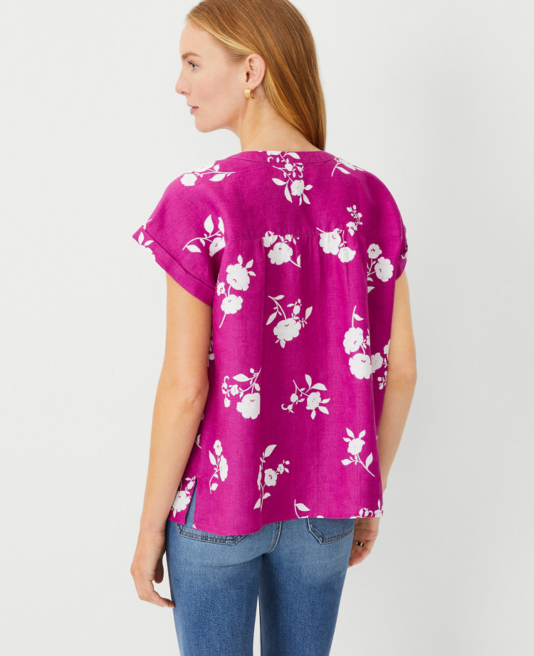 Women's Purple Tops, Blouses & Shirts | Ann Taylor