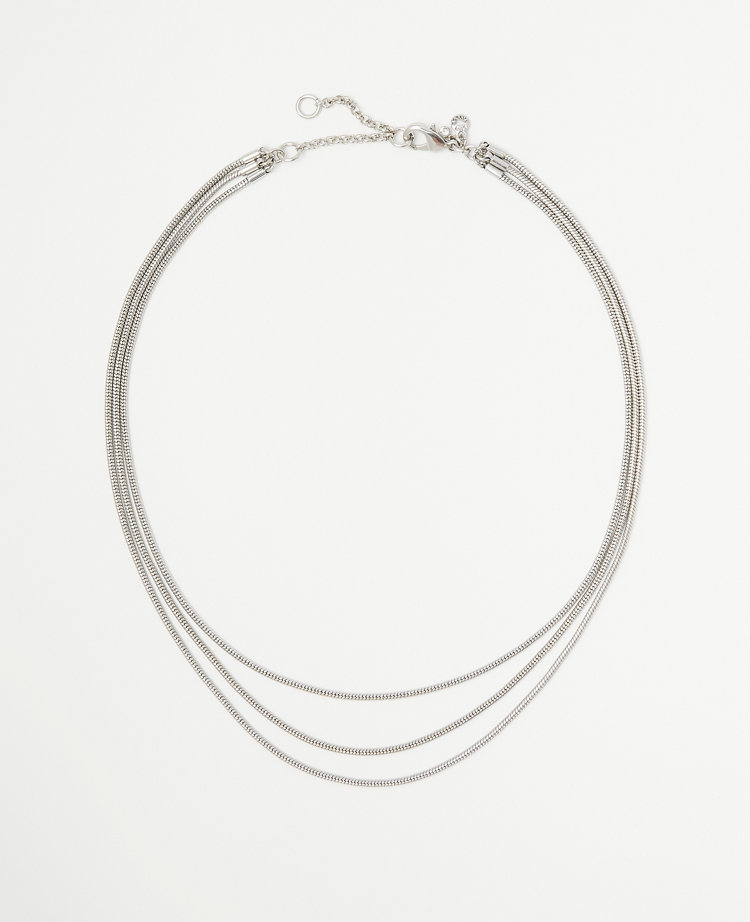 Triple Strand Delicate Necklace