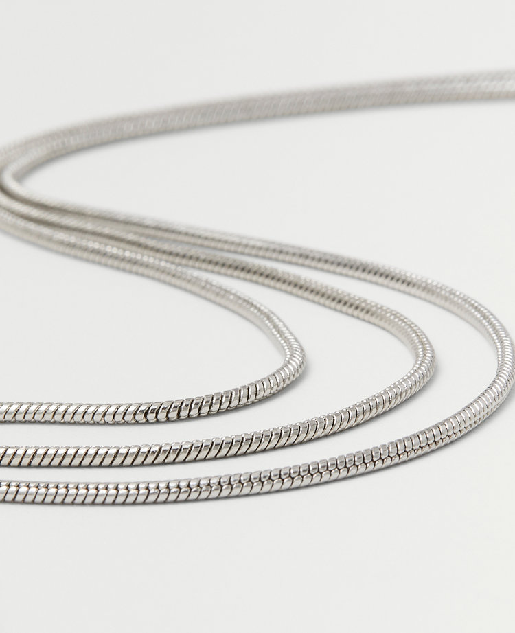 Triple Strand Delicate Necklace