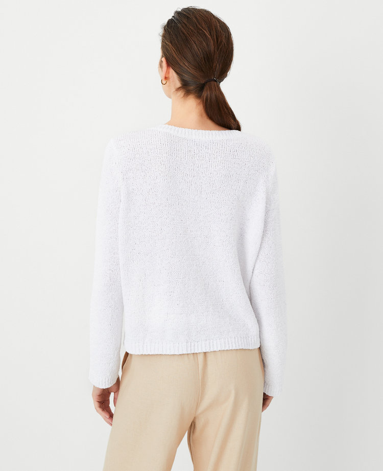 Women's White Petite Sweaters | Ann Taylor