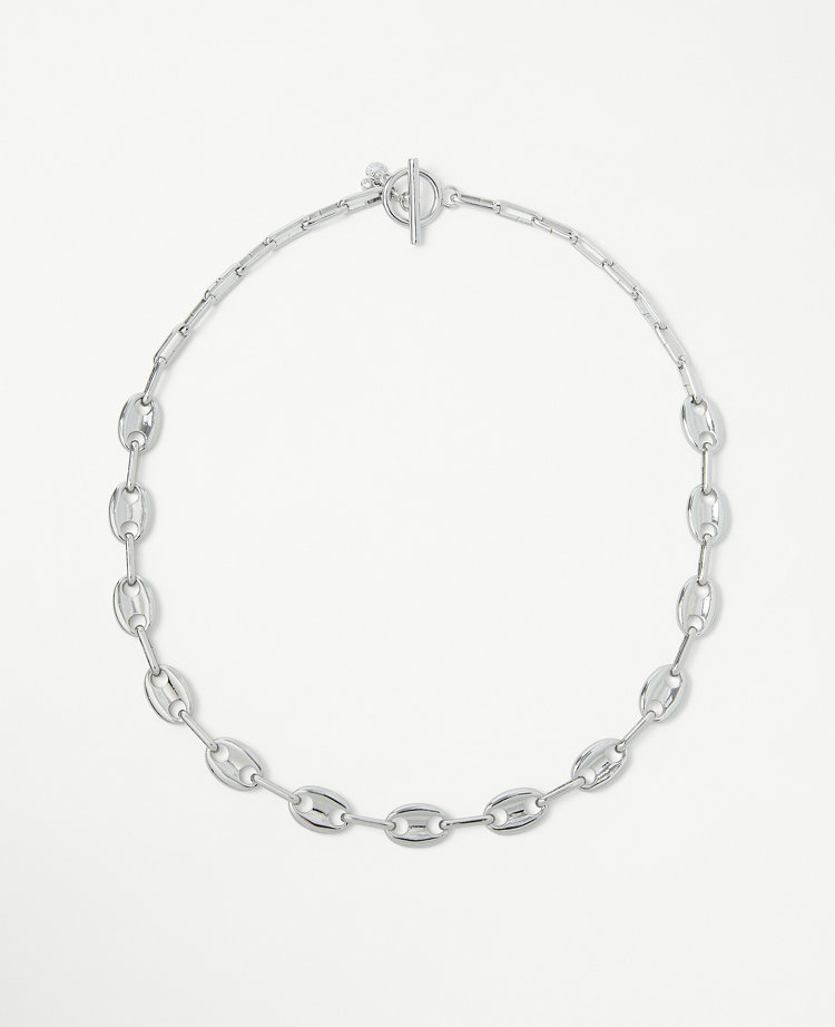 Oval Chain Link Necklace