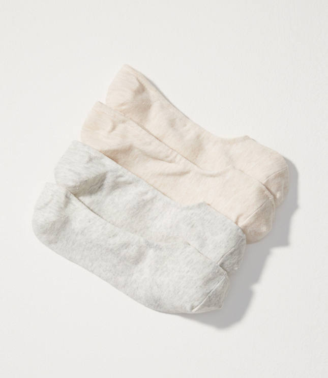 Melange No Show Sock Set