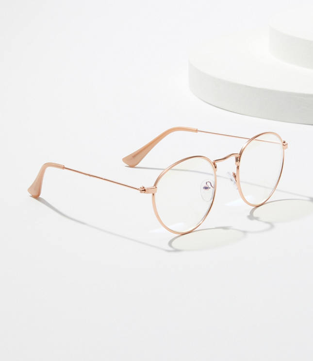 Round Blue Light Protection Glasses
