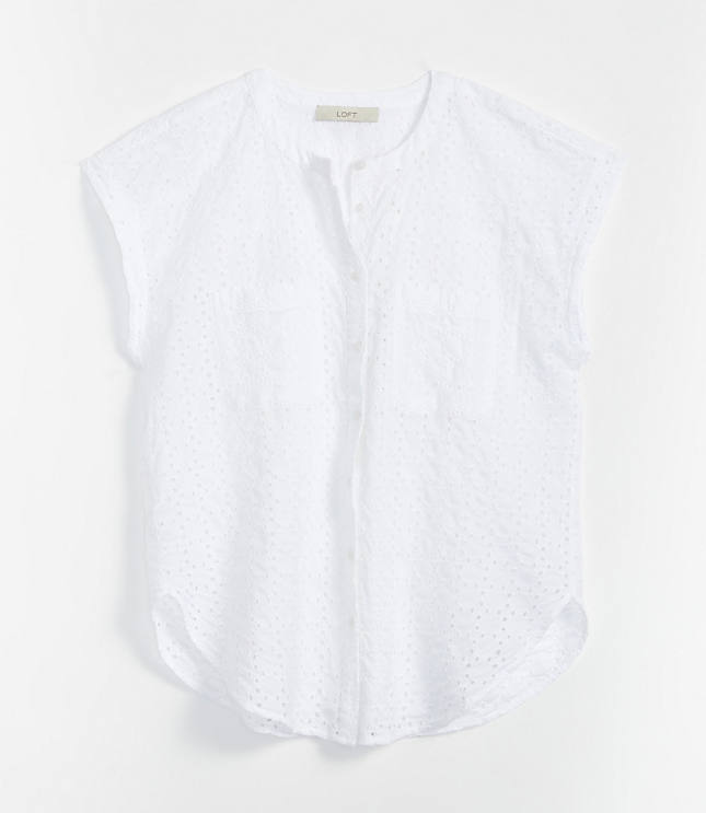 Eyelet Pocket Shirt