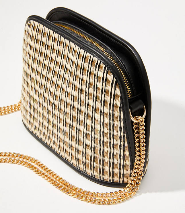 Straw Crossbody Bag