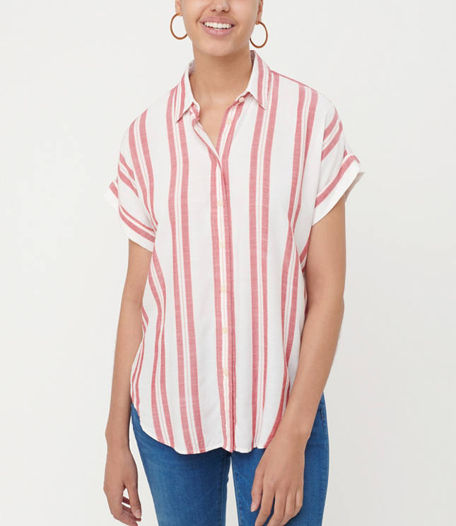 Striped Dolman Shirt