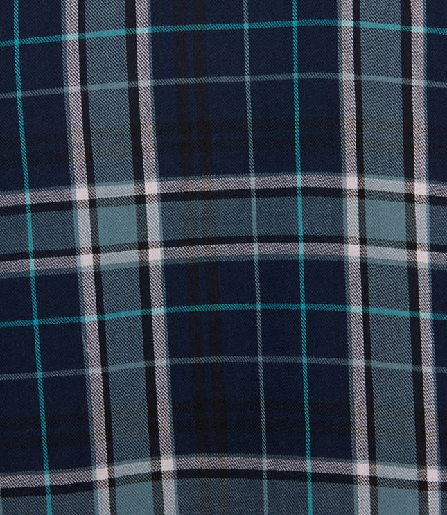 Plaid Pajama Top