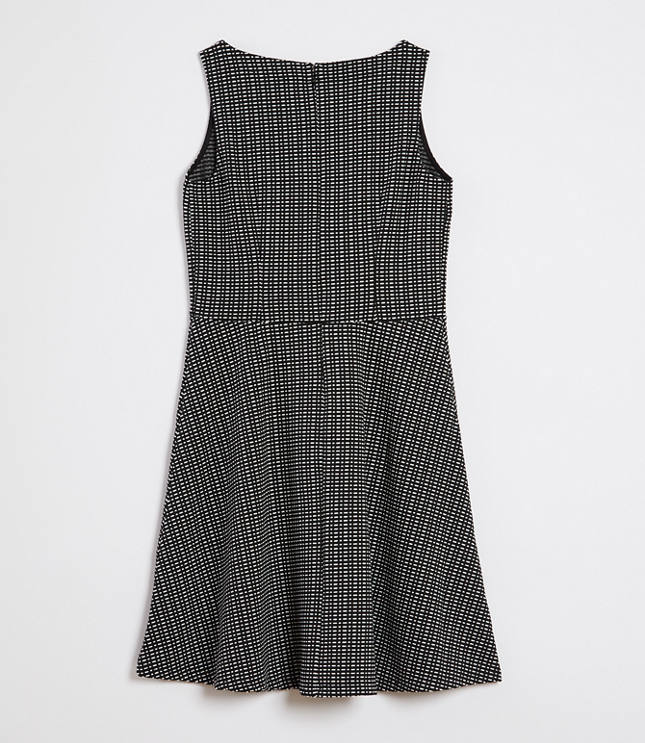 LOFT Plus Textured Flare Dress