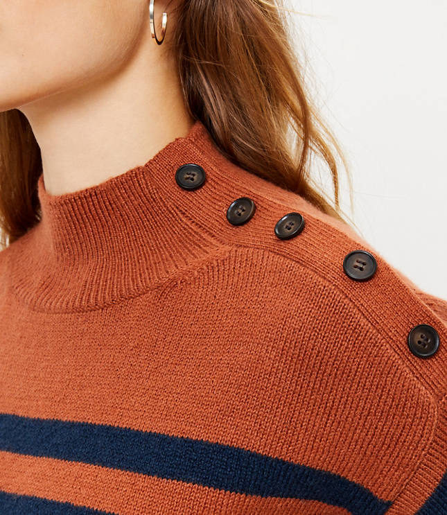 Shoulder Button Sweater