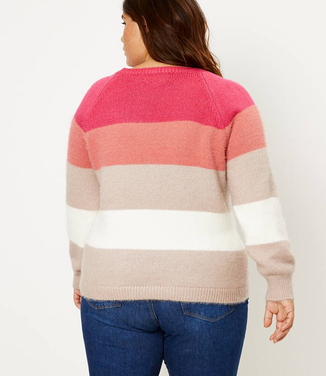 LOFT Plus Striped Sweater