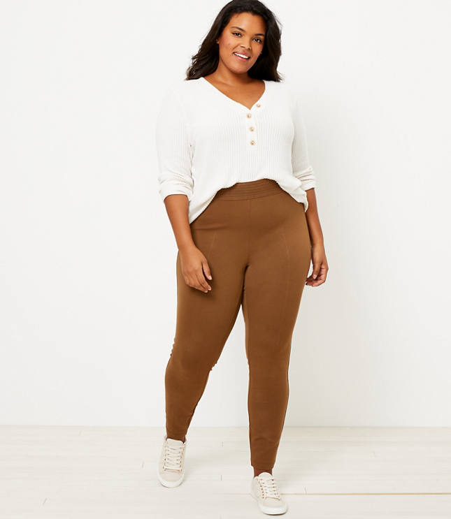 LOFT Plus Herringbone Leggings