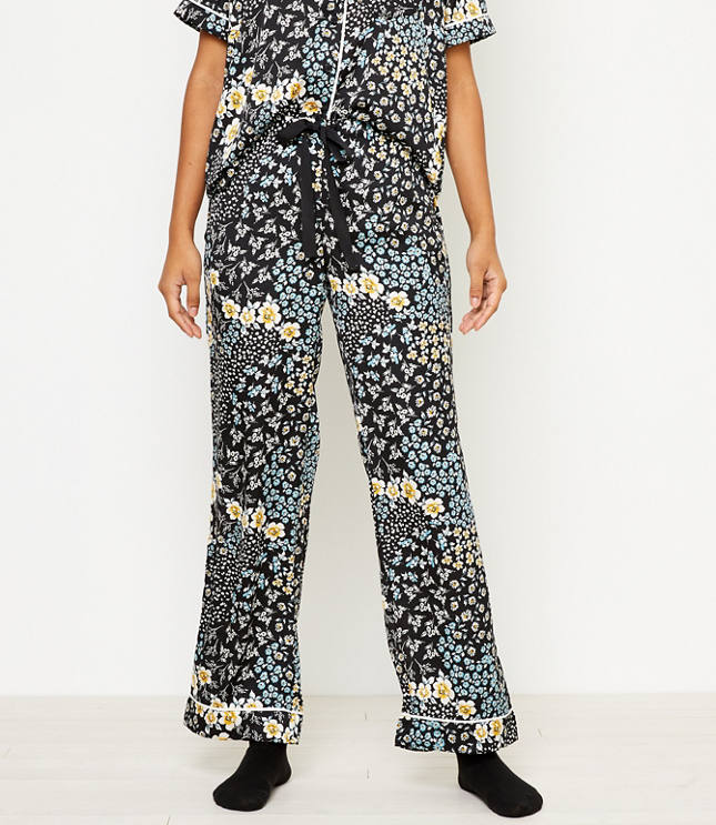 Petite Floral Pajama Pants