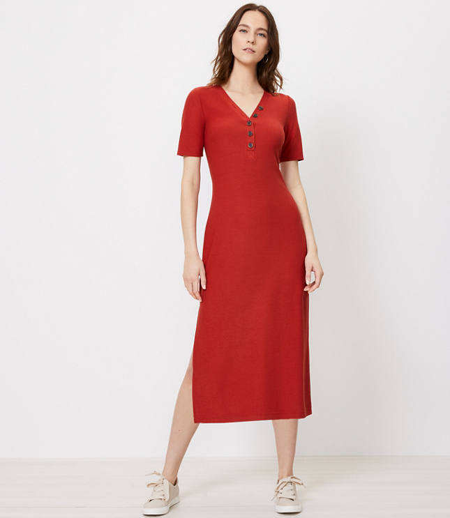 Henley Midi Dress