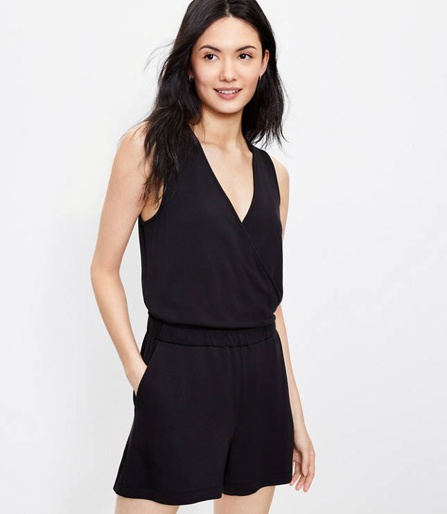 Petite Lou & Grey Signature Softblend Crossover Romper