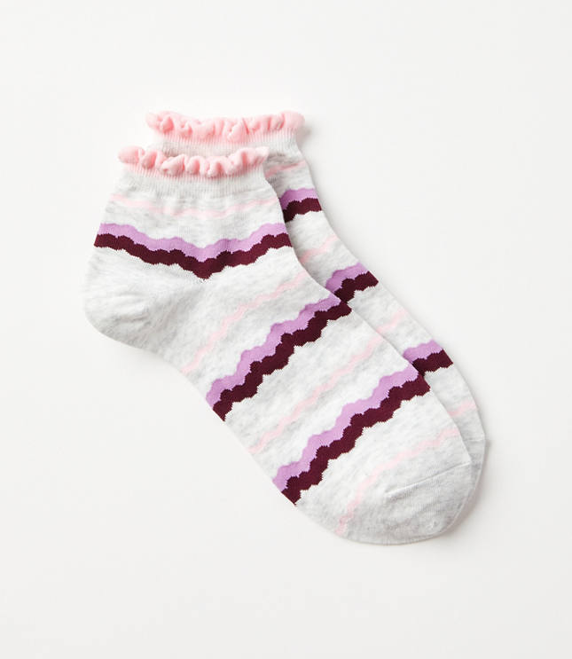 Scalloped Ankle Socks