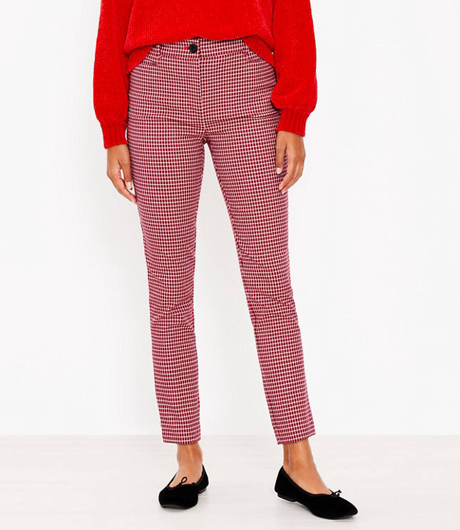 Perfect Skinny Pants in Check