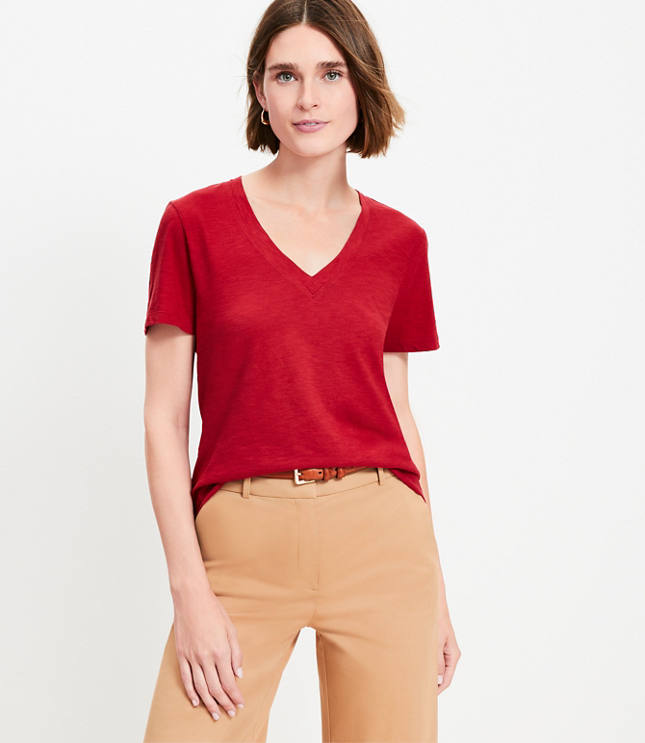 Women's Red Tops | Loft