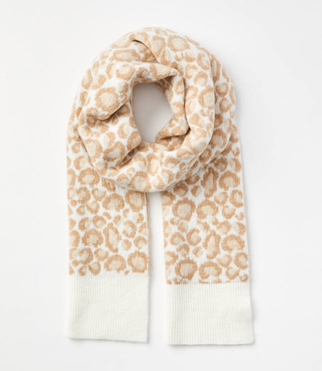 Cheetah Print Scarf