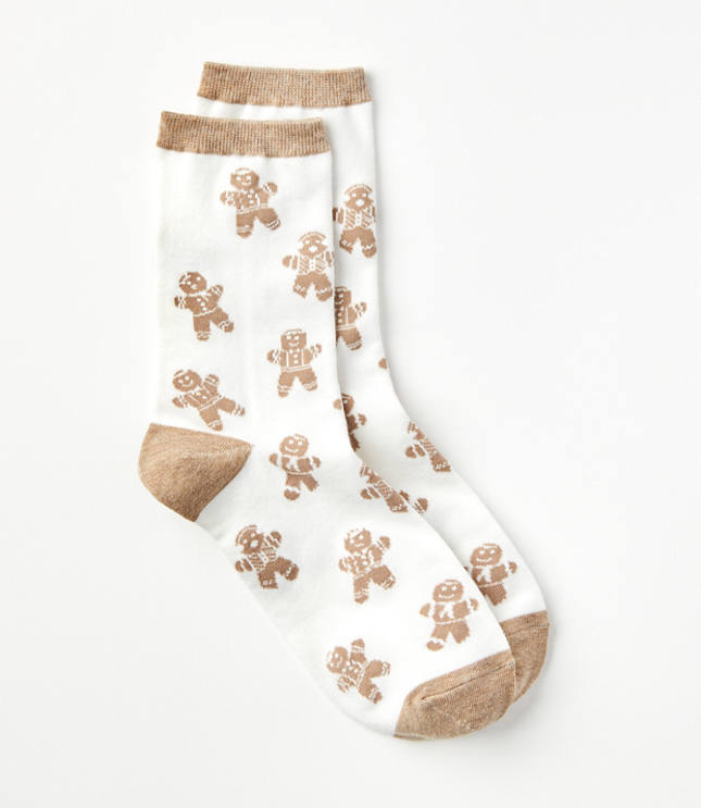 Gingerbread Crew Socks
