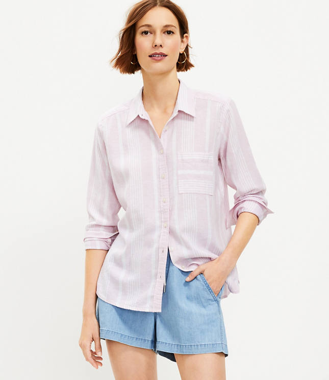 Striped Everyday Pocket Shirt