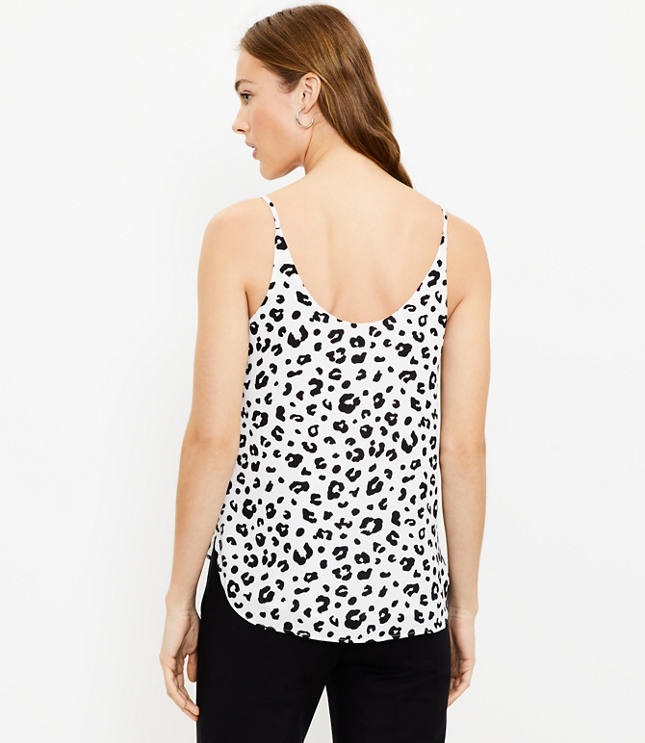 Petite Leopard Print Cami