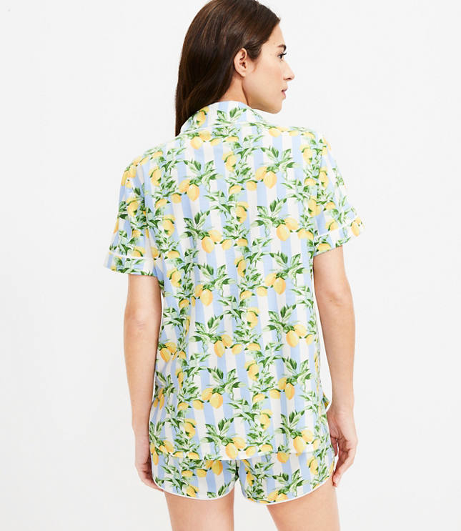Lemon Pajama Set