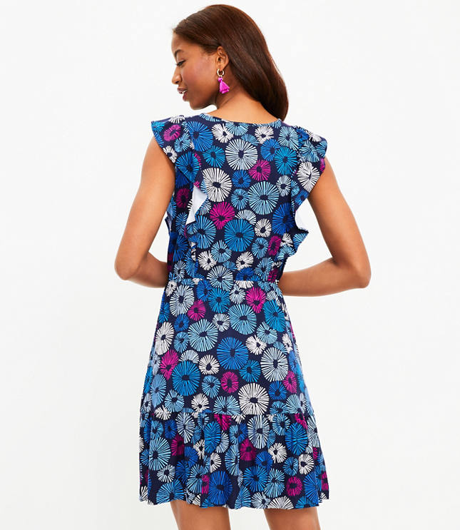 Firework Ruffle Flare Dress