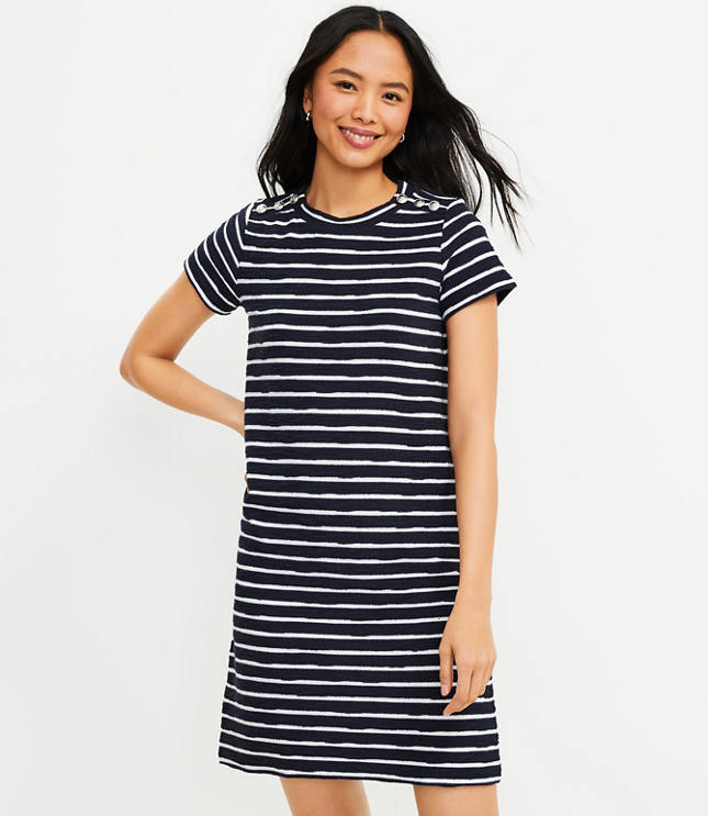 Tall Striped Sailor Tee Dress