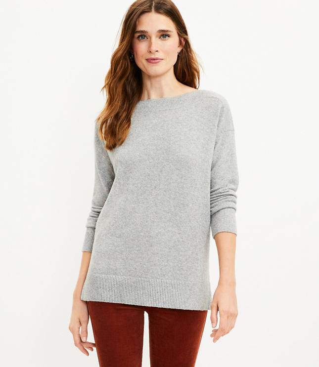 Boatneck Tunic Sweater