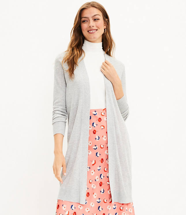 Long Open Cardigan