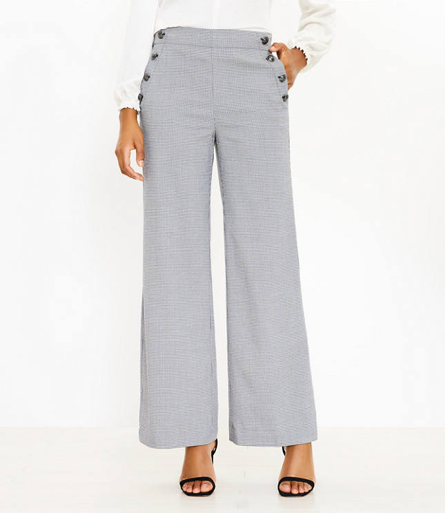Sailor Pants with Buttons | Loft