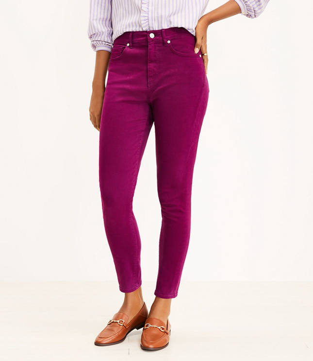 Petite High Rise Skinny Jeans
