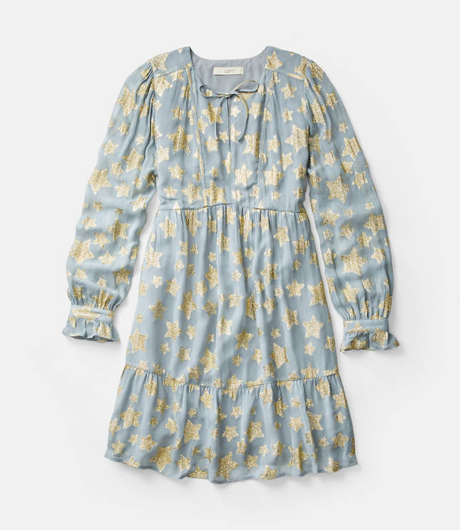Shimmer Star Tiered Dress