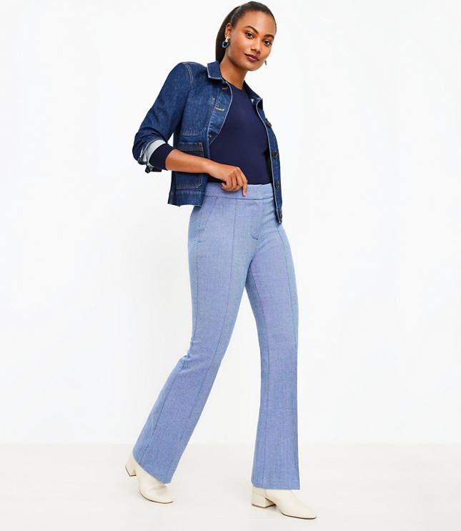 Flare Pants in Texture