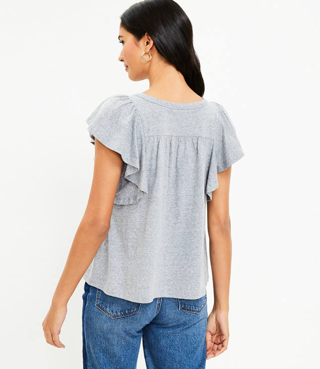 Flutter Sleeve Tee