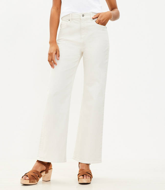 High Rise Wide Leg Jeans