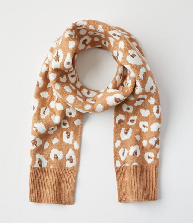 Leopard Print Scarf