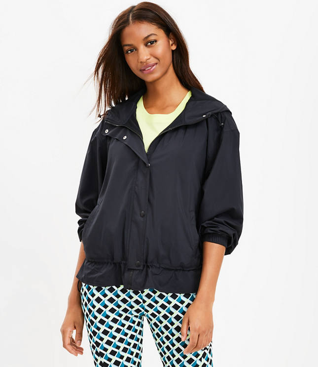 Lou & Grey Toggle Windbreaker Jacket