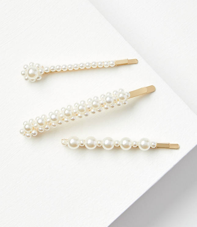 Pearlized Bobby Pin Set