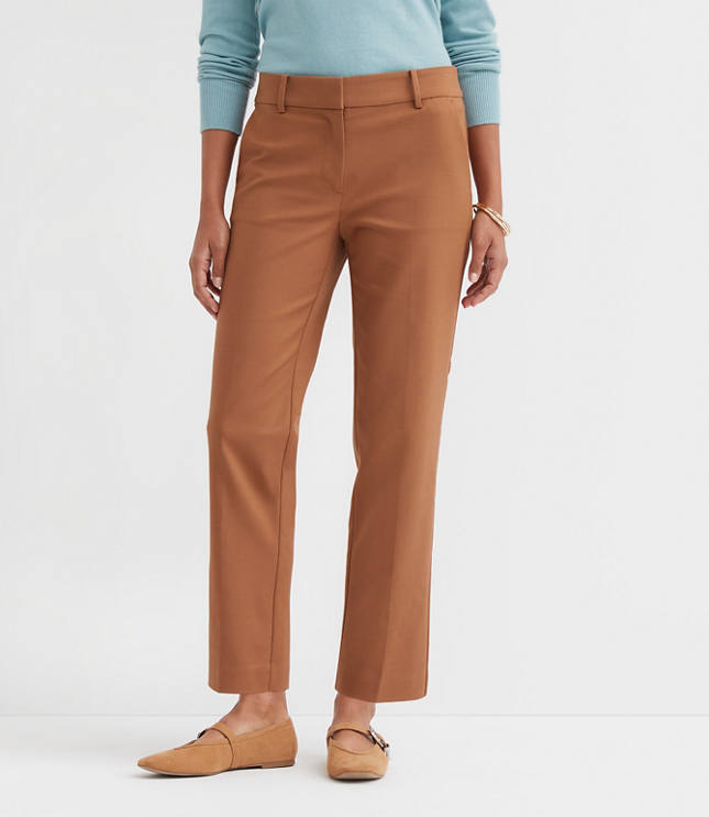 Women's Petite Brown Pants | LOFT