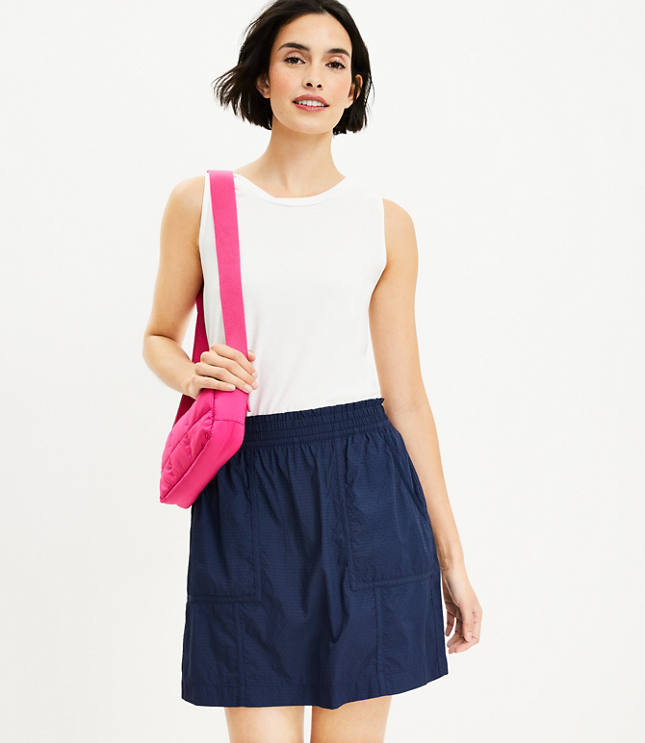 Lou & Grey Ripstop Pocket Skort