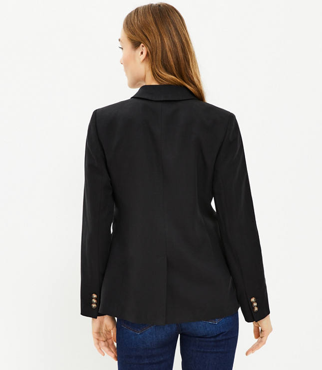 Petite Black Outerwear & Blazers | Loft